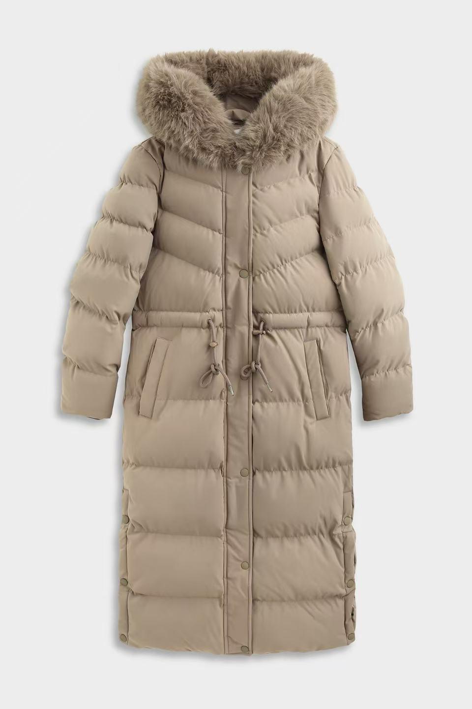 Elise puffer Taupe – Cantik Clothing