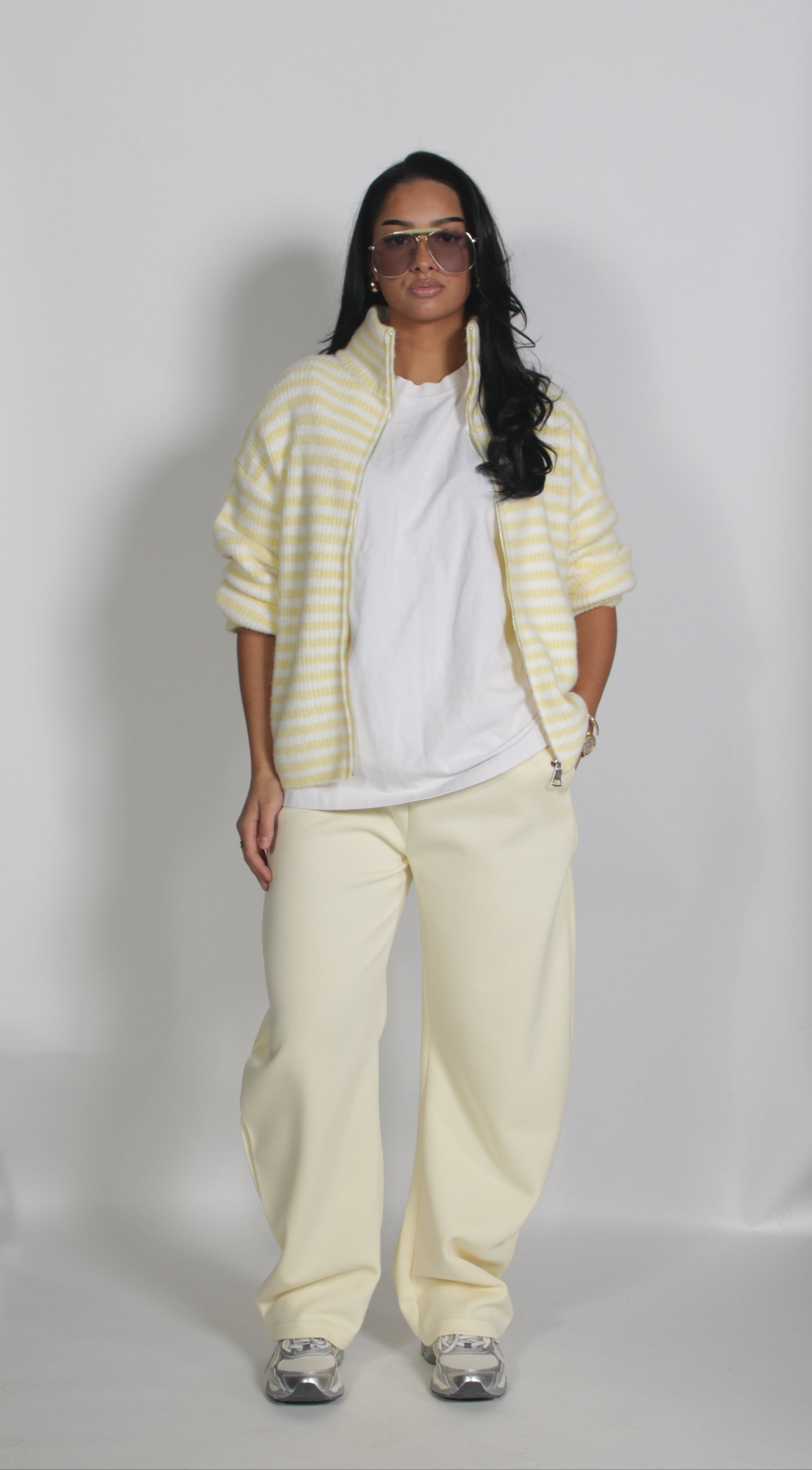 Sarah vest Yellow – Cantik Clothing